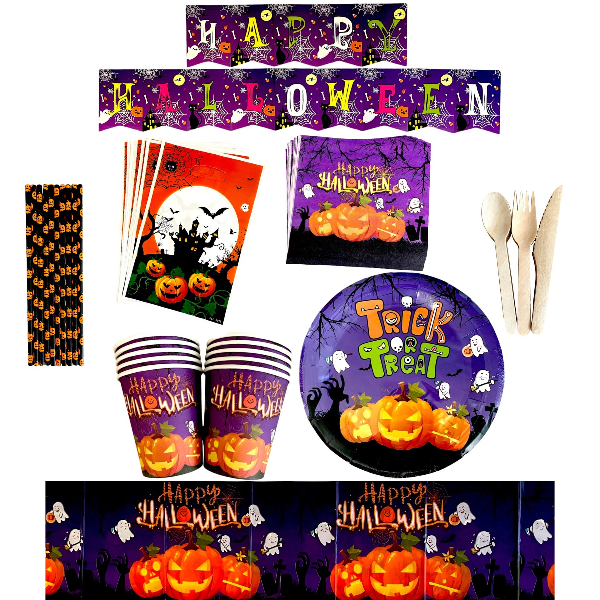 Halloween Tableware Set | Celebration Supplies